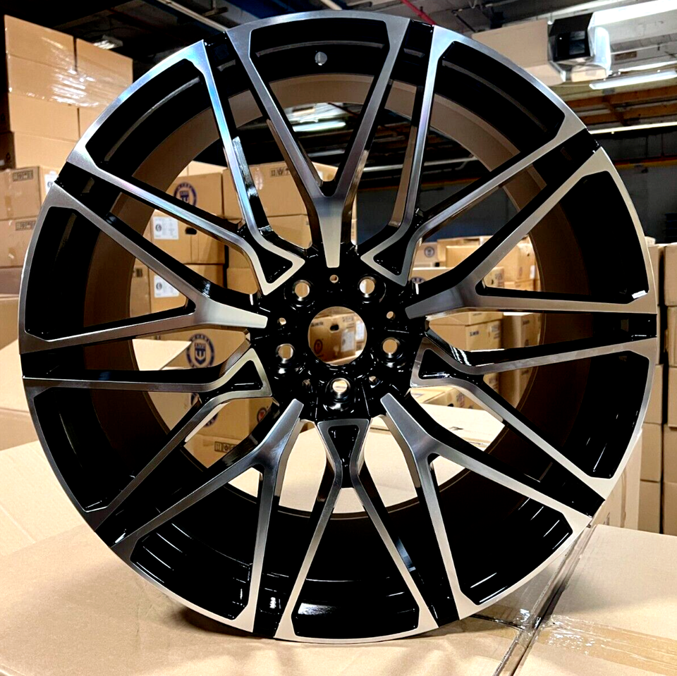 22” STAGGERED WHEELS RIMS FOR BMW G12 7 SERIES 740 750 760 2016 - 2024 ...