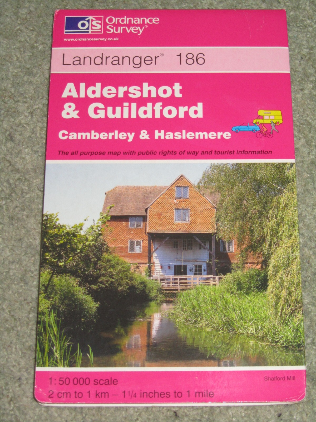 Aldershot and Guildford, Camberley and Haslemere by Ordnance Survey ...