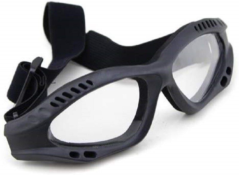 Airsoft Paintball Eye Safety & Protective Clear Goggles Glasses ...