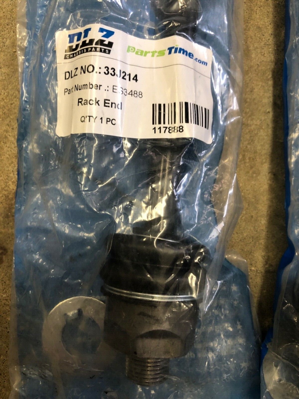 Lot of 2 DLZ Chassis Parts Tie Rod Rack End Part Number ES3488 117888 ...