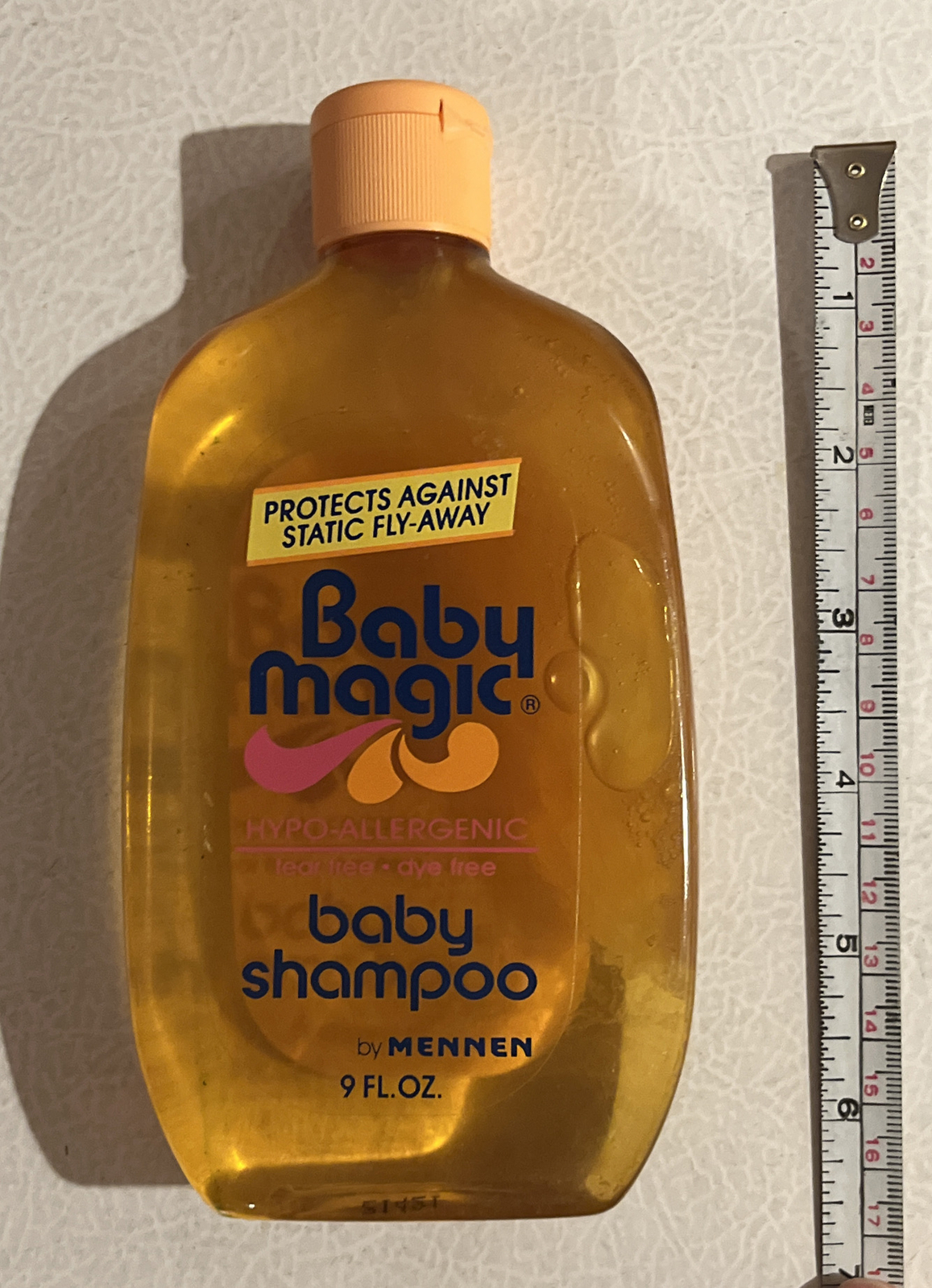 Vintage 1980s Baby Magic Shampoo 9 Oz Plastic Bottle Full BOS By Mennen ...