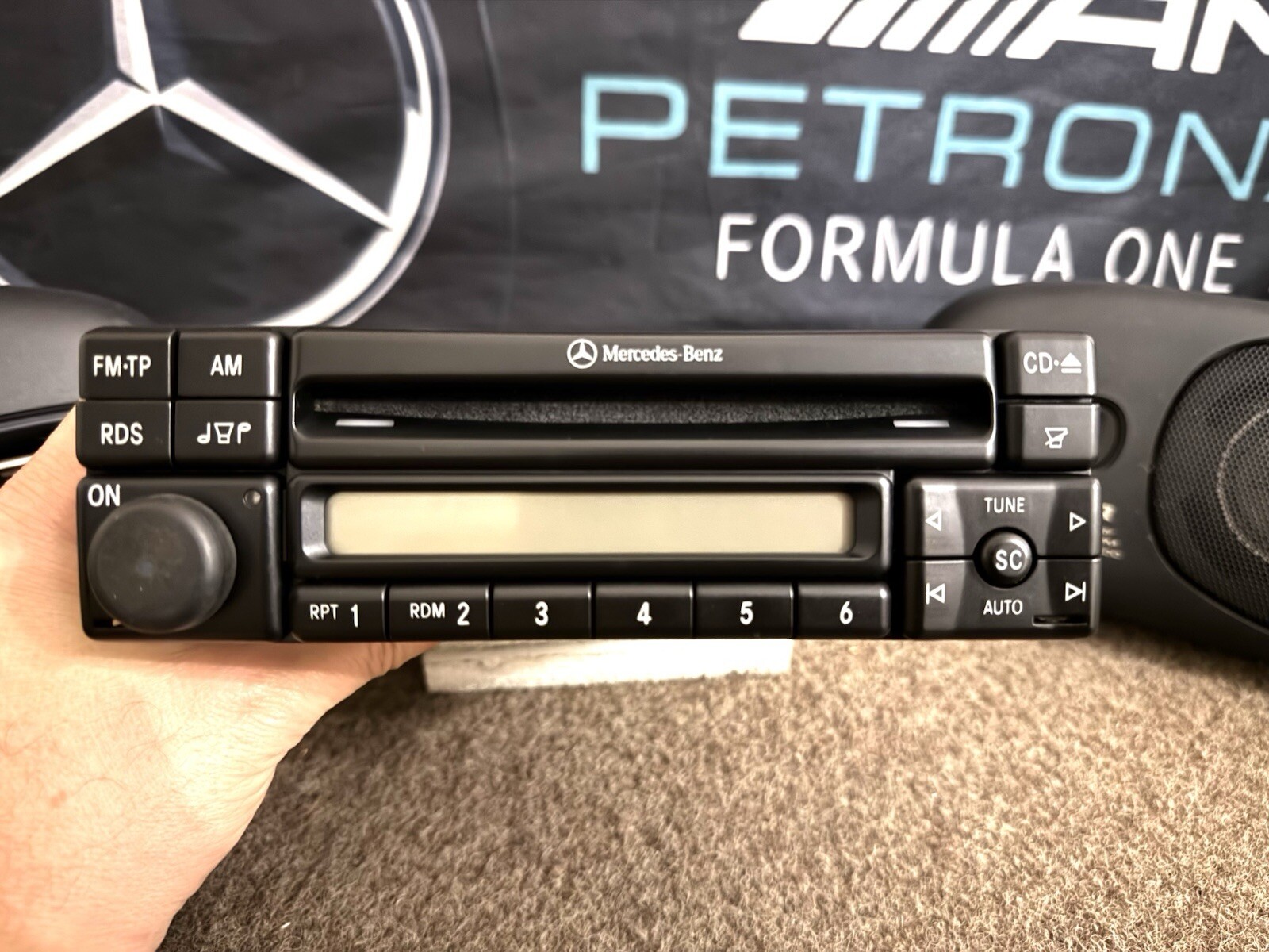 OEM Mercedes-Benz Becker Alpine MF2297 Car Radio CD Receiver W210 W202 ...