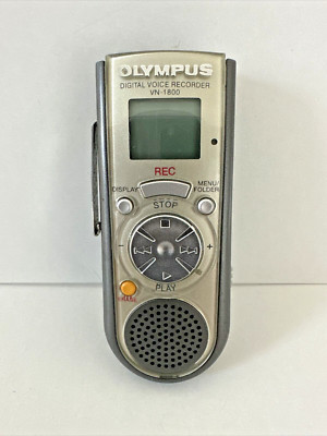 Olympus VN-1800 3 Hours Handheld Digital Voice Recorder Works Great ...