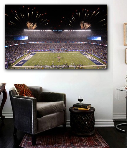 Giants Stadium Met Life Stadium Canvas Print 36 x 24 Panoramic Effect ...
