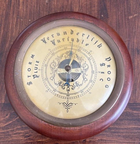 Vintage Veranderlich Wall Hanging Barometer Germany | eBay