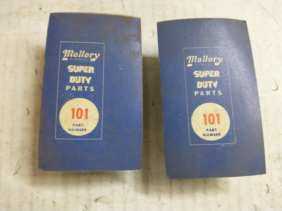 101 MALLORY IGNITION POINTS 1 PAIR | eBay