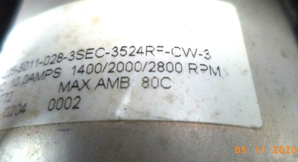 24V 10A Mobile Climate Control Blower Motor Assy, pn 15-8286 | eBay