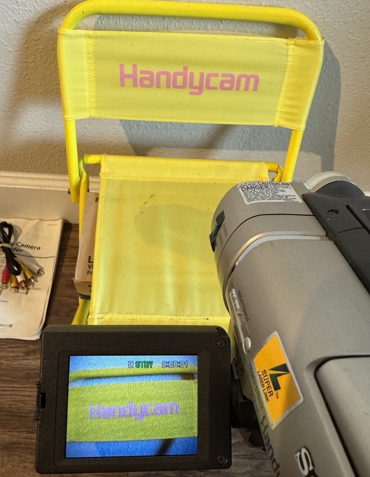 Sony Handycam CCD-TRV87 NTSC Hi8 Camcorder w/Nightshot TESTED WORKING ...
