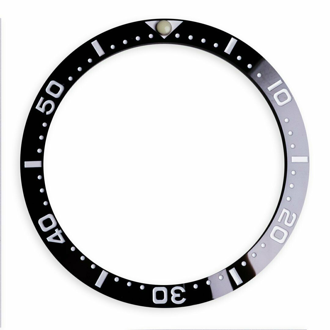 CI0668 SKX007/SRPD SKX Style Ceramic Bezel Insert - Black/White | eBay