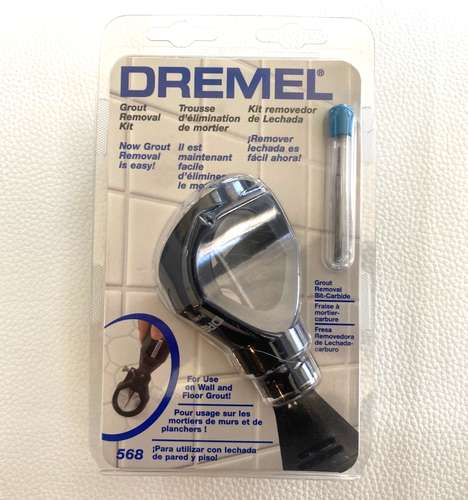 DREMEL 568 ROTARY POWER TOOL GROUT REMOVAL ATTACHMENT KIT NIB | eBay