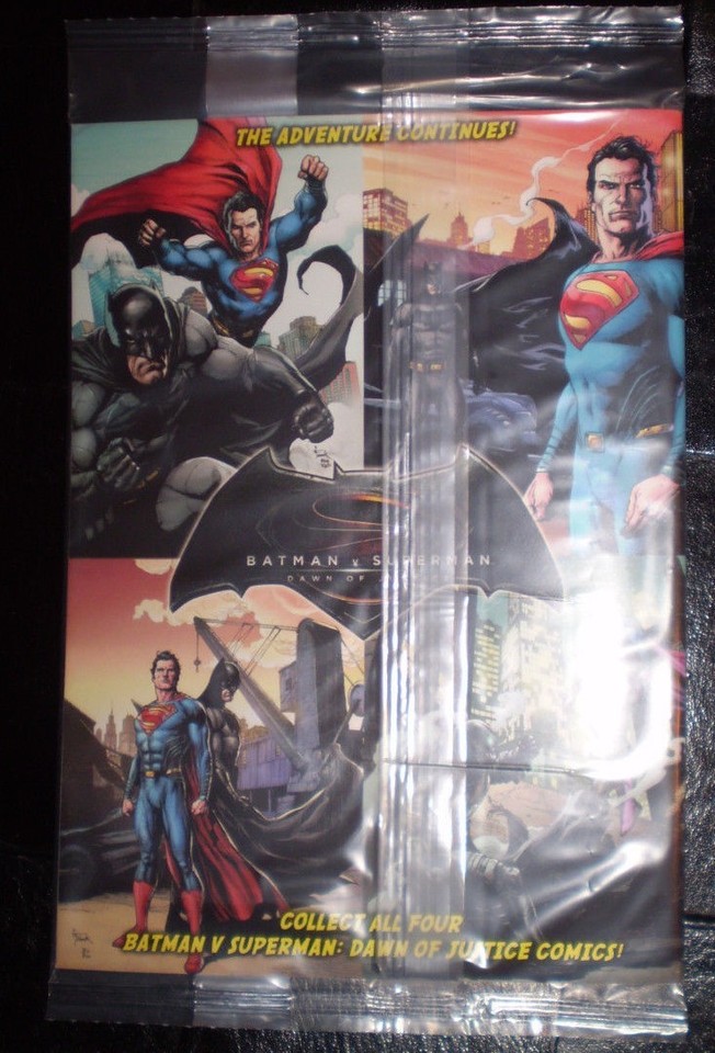 DC COMICS BATMAN V SUPERMAN DAWN OF JUSTICE 2016 CHEERIOS PROMO 5X7 ...
