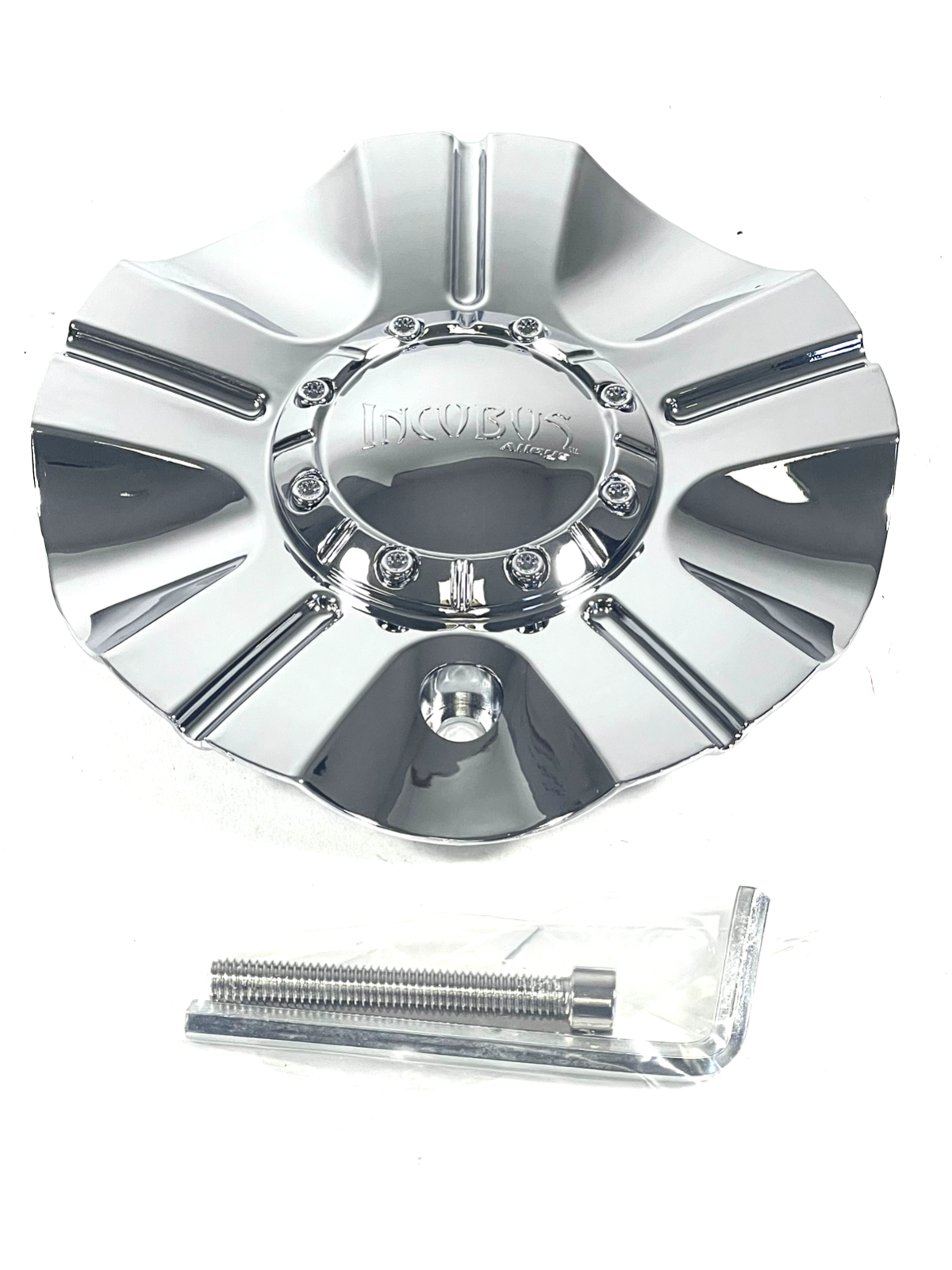 INCUBUS NOVACAINE 525 EMR525-TRUCK LG0512-70 CHROME WHEEL RIM CENTER ...