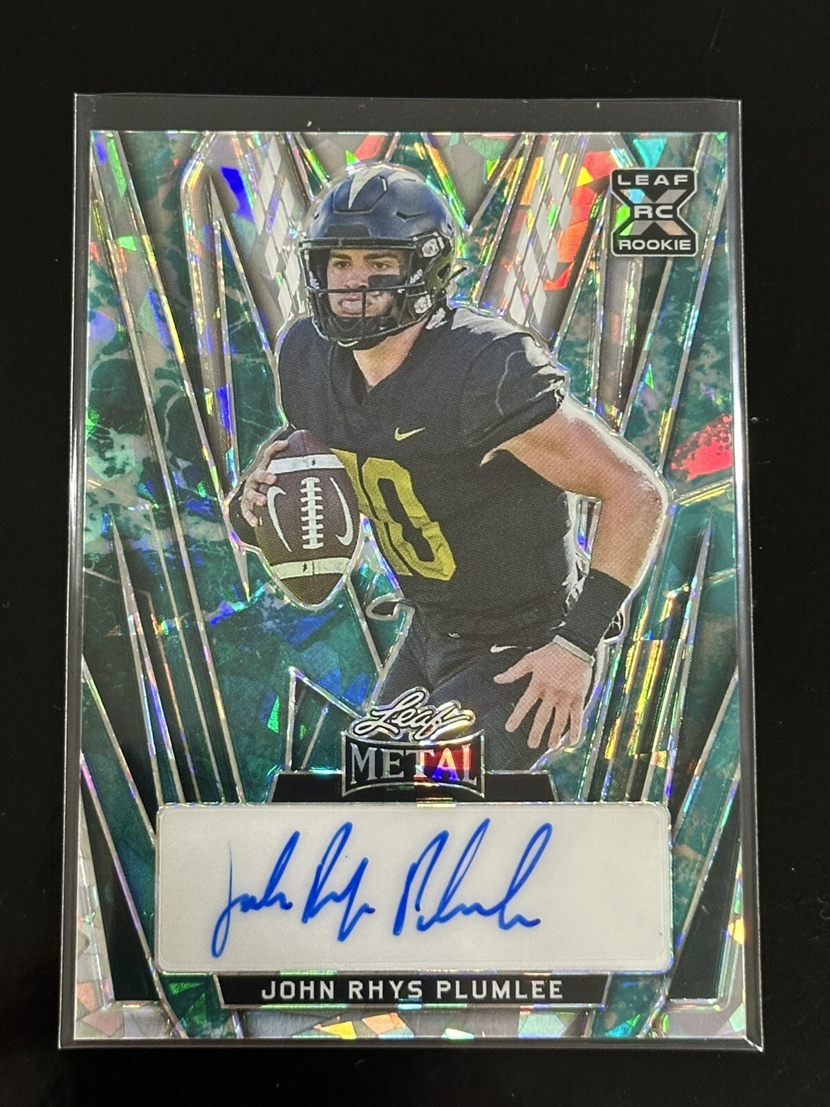2024 Leaf Metal - Autographs Water Crystals #BA-JRP John Rhys Plumlee ...