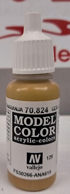 Vallejo MODEL COLOR OCRA ACRILICO N°128 ml17- 70824 | eBay