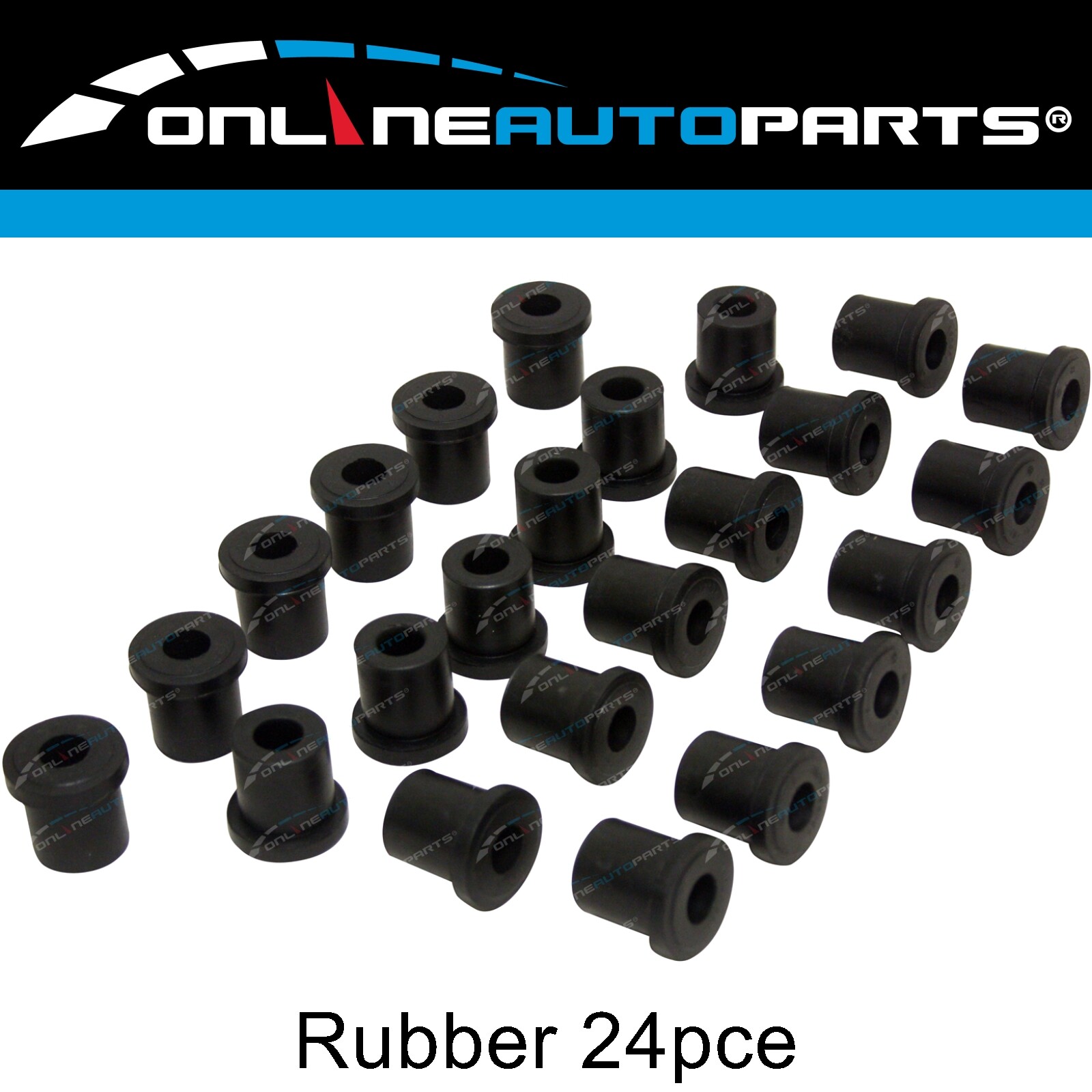 2 Front & Rear Leaf Spring Bush for Toyota BJ40 BJ42 FJ40 FJ45 HJ45 ...