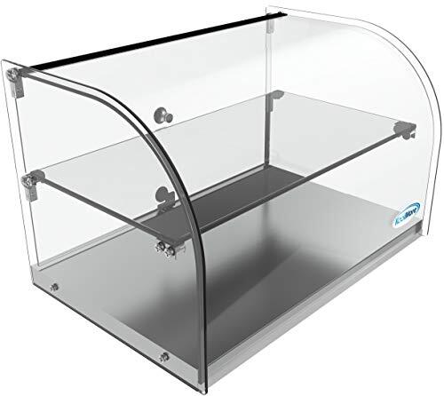 - DC-2C 22" Commercial Countertop Bakery Display Case with Front Curved ...
