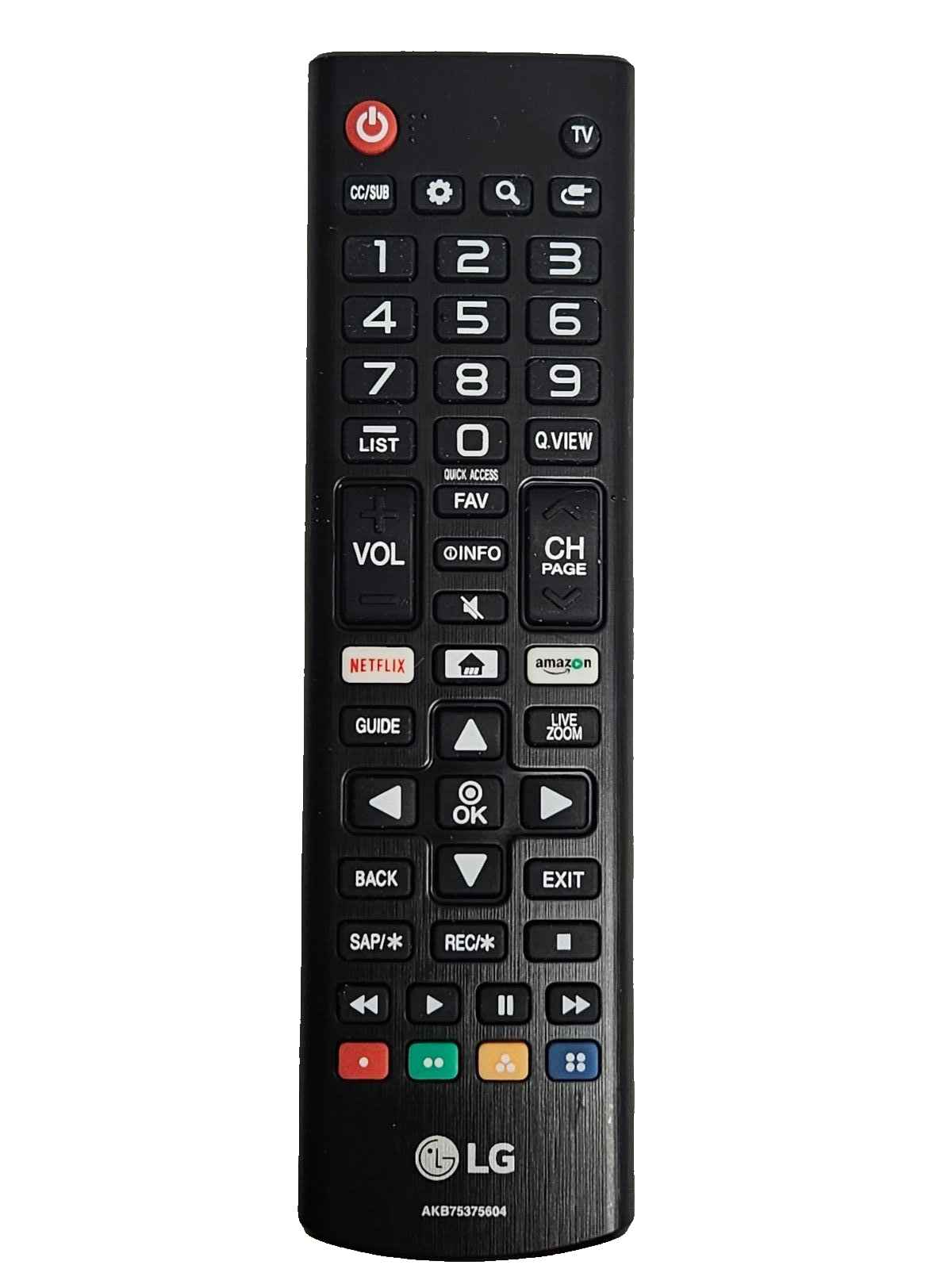 LG Factory TV Remote Control 32LK610BPUA, 32LK610BBUA, 43LK5750PUA ...