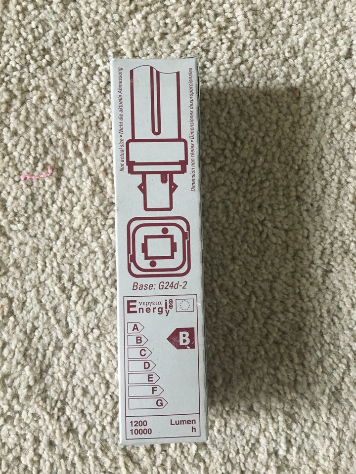 General Electric Biax D 18W 2-Pin Compact Fluorescent Lamp Light Bulb ...