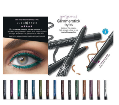 Avon Glimmerstick Eyeliner / Brow Definer / Standard / Diamonds | eBay