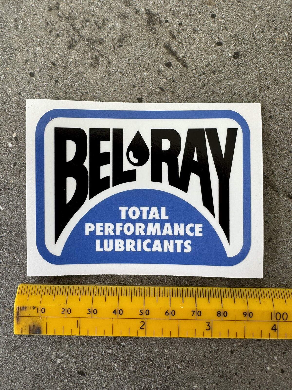 Bel Ray Total Performance Lubricants Stickers X 3 (85mm X 62mm) | eBay ...