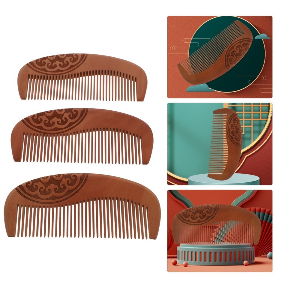 3 Pcs Small Travel Comb Combs for Women Hairdressing Tools Creative ...