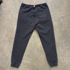 Tracksmith Fleece Joggers Men’s M Black Running Sweatpants Red Stripe ...