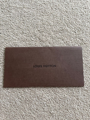 Authentic Louis Vuitton Envelope Receipt Holder Invoice Holder | eBay