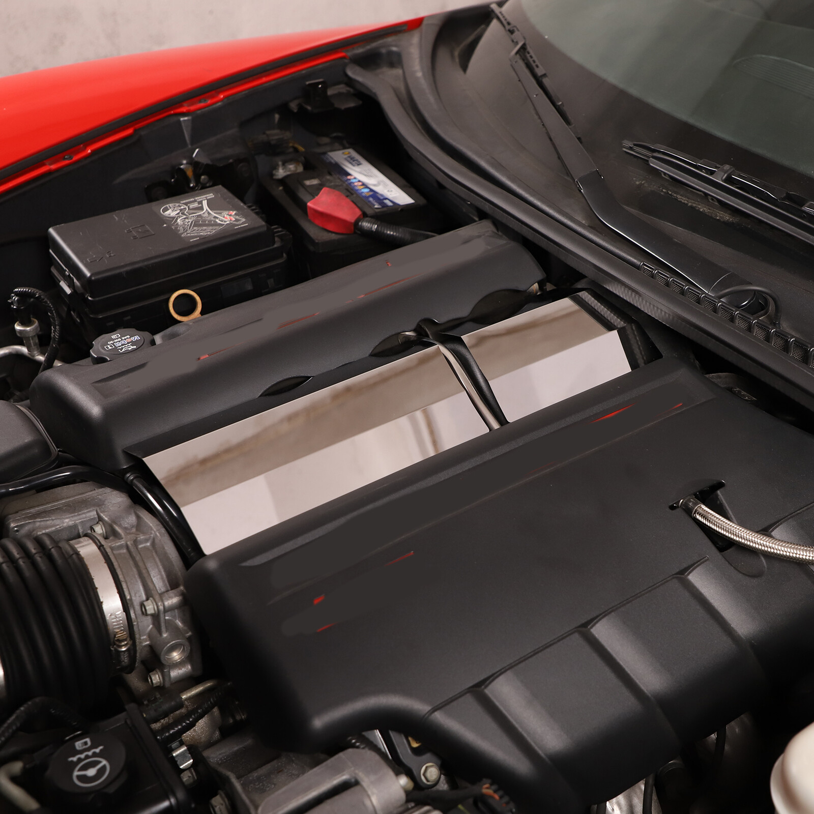 Stainless LS3 Engine Bay INTAKE MANIFOLD PLENUM COVER Plate Fits ...