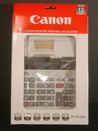 Canon P170-DH Printing Calculator for sale online | eBay