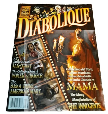 Diabolique Issue 14 Jan/Feb 2013 Horror Magazine Mama Women in Horror ...