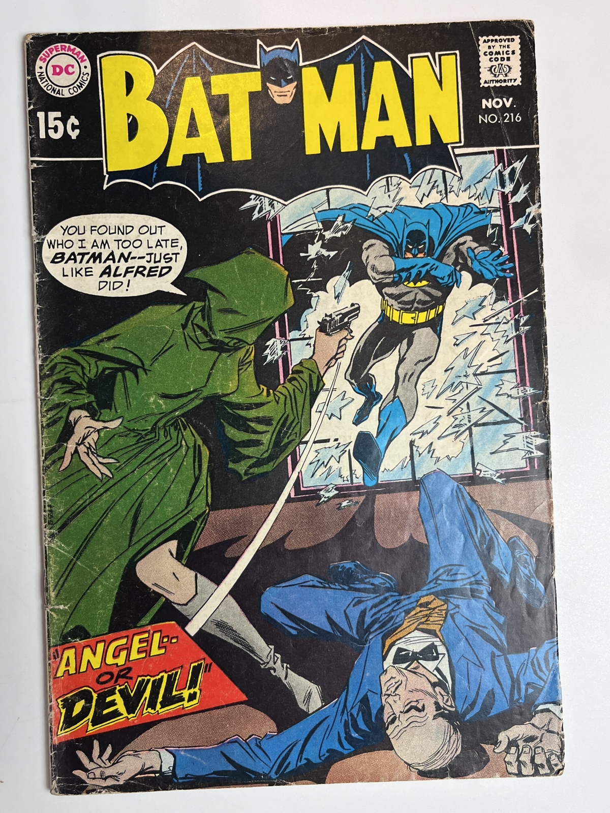 Batman #216 (1969) 1st mention of Alfred's last name being Pennyworth ...