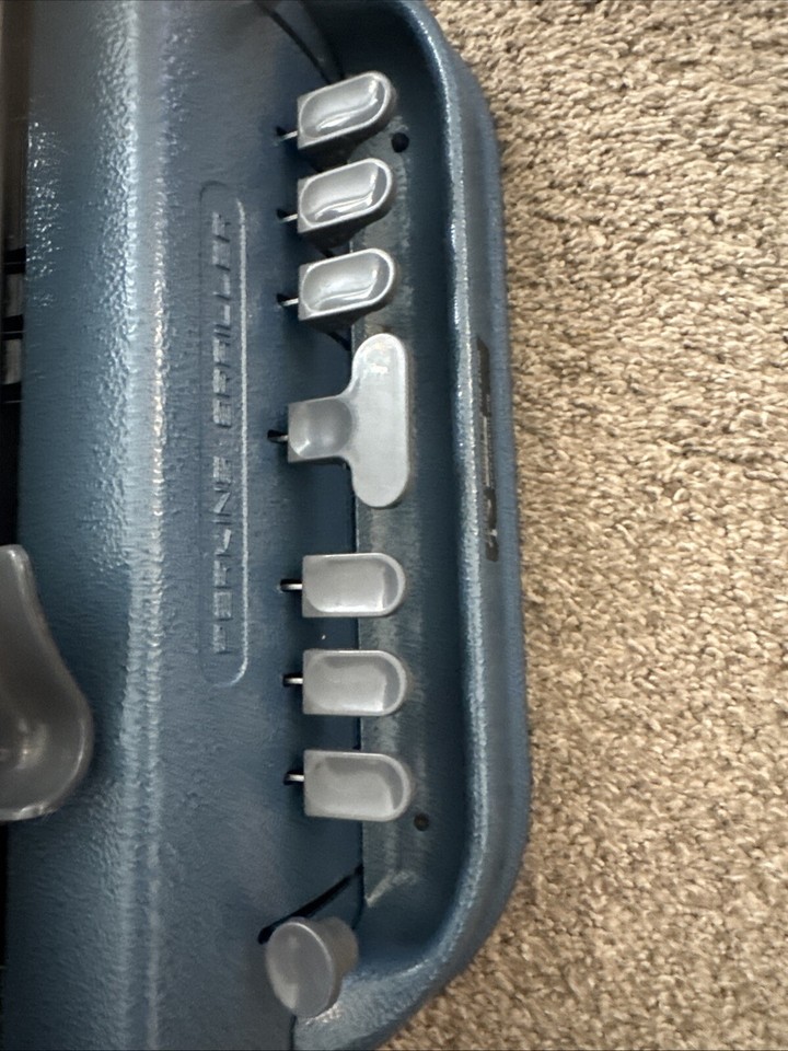 Perkins APH light-Touch Perkins Brailler Blue(TEST WORKS GREAT) | eBay