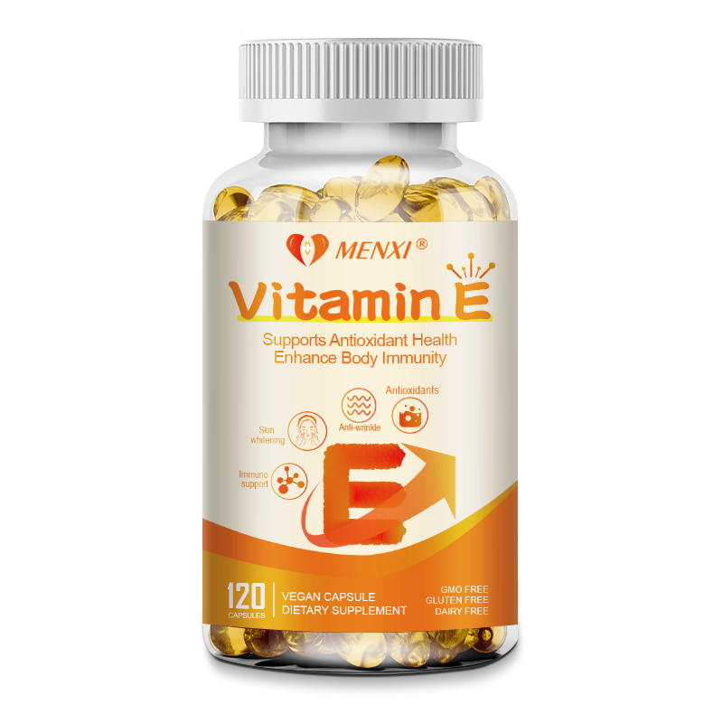 Vitamin E Oil 120 Softgels | Vit E Capsules for Hair Skin Nail Face ...