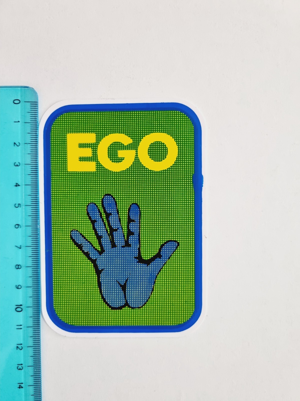 ADESIVO EGO HAND STICKER AUTOCOLLANT VINTAGE 80s ORIGINAL | eBay