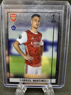 Gabriel Martinelli 2020-21 Topps Merlin UEFA Europa Rookie #24 Brazil ...