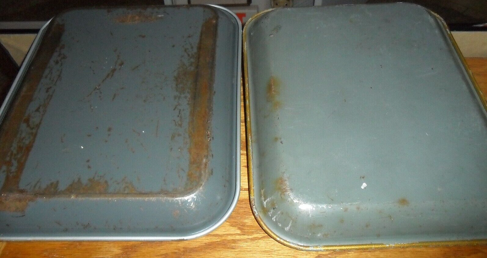 2 LOT ORIGINAL VINTAGE 1938 & 1948 COCA-COLA TRAYS LADY SODA ...