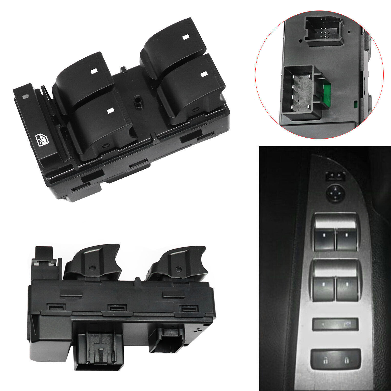 4x Window Switch for Chevy Silverado 2007-2013 GMC Sierra 1500 2500 HD ...