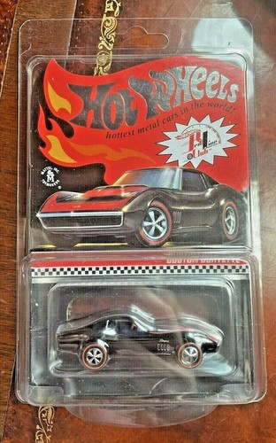 Hot Wheels RLC EXCLUSIVE Spectraflame True Black Custom Corvette ...