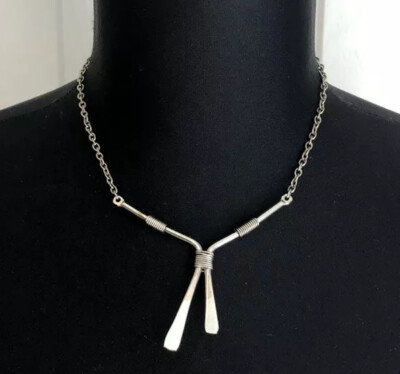 Bolo Silver Tone Chain Adjustable Necklace | eBay