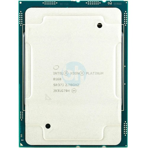 Intel Xeon Platinum 8168 SR37J 2.70GHz 24-Core LGA3647 205W 33MB Cache ...