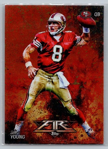 2014 Topps Fire Foil Steve Young 36 | eBay