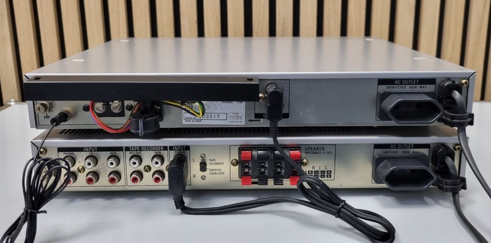 Sony Precise V-5 + TA-V5 Integrated Amplifier & ST-V5L FM/AM Stereo ...