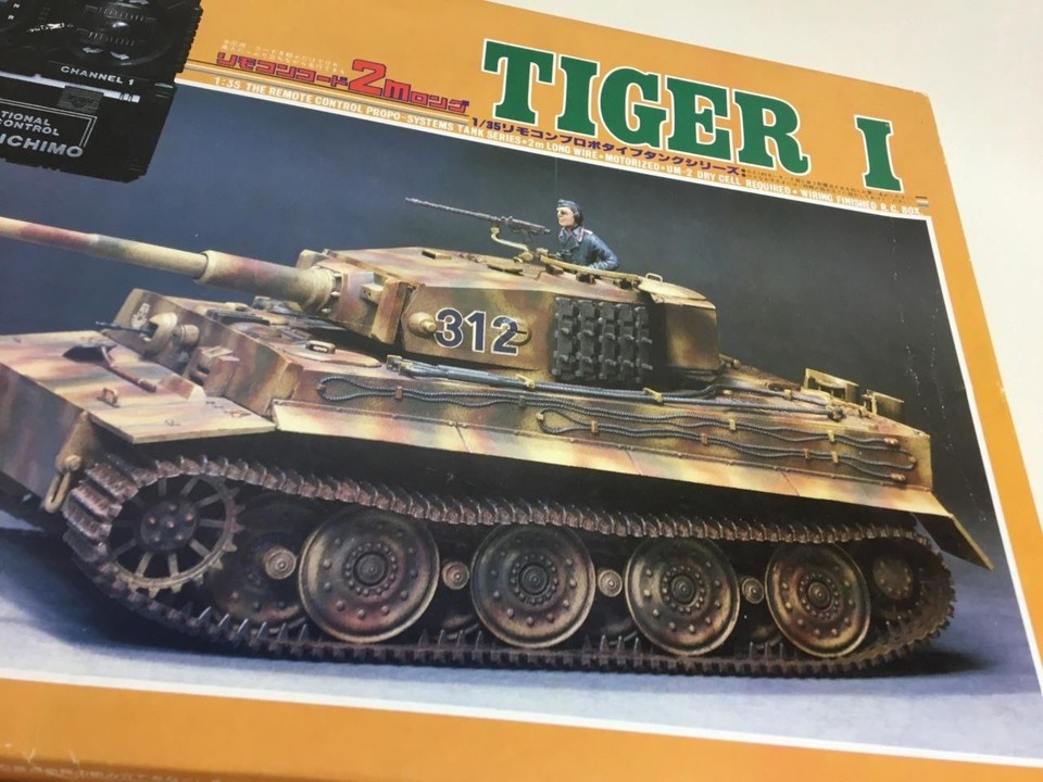 German Tiger I Tank Nichimo No. N-3503 1:35 NO REMOTE CONTROL static ...