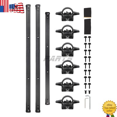 For 2020-2022 Jeep Gladiator Trail Rail System Tie Down Rails 82215956 ...