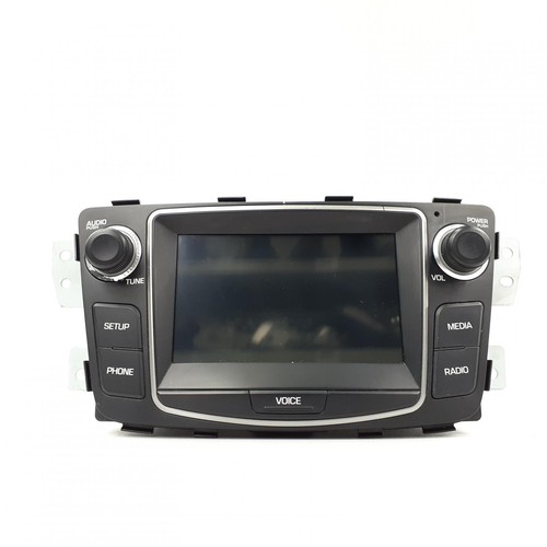 2016 ACCENT STEREO/HEAD UNIT TOUCHSCREEN, RB, 06/15-12/19 J0002 #353093 ...