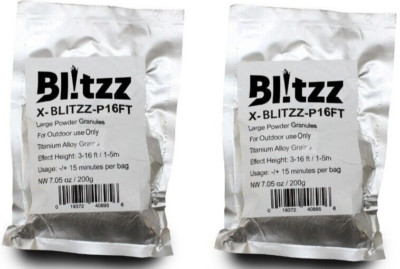 2X ProX X-BLITZZ-P16FT Blitzz Large Titanium Powder Cold Spark Effect ...