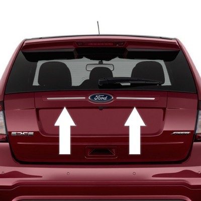 CHROME REAR TRUNK HATCH TRIM MOLDING For FORD EDGE 2011 2012 2013 2014 ...