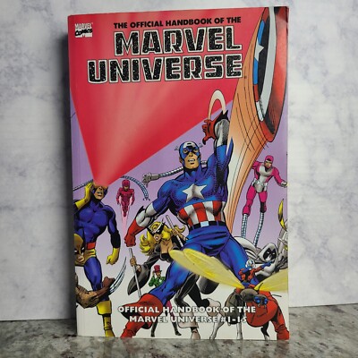 Marvel Essential Official Handbook Of The Marvel Universe Volume 1 ...