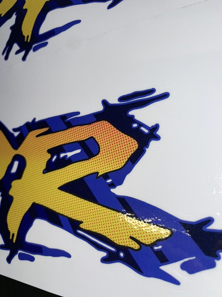 1994 Suzuki DR350 - Tank Decals - Vinyl Sticker Graphics - Dr 350 94 ...