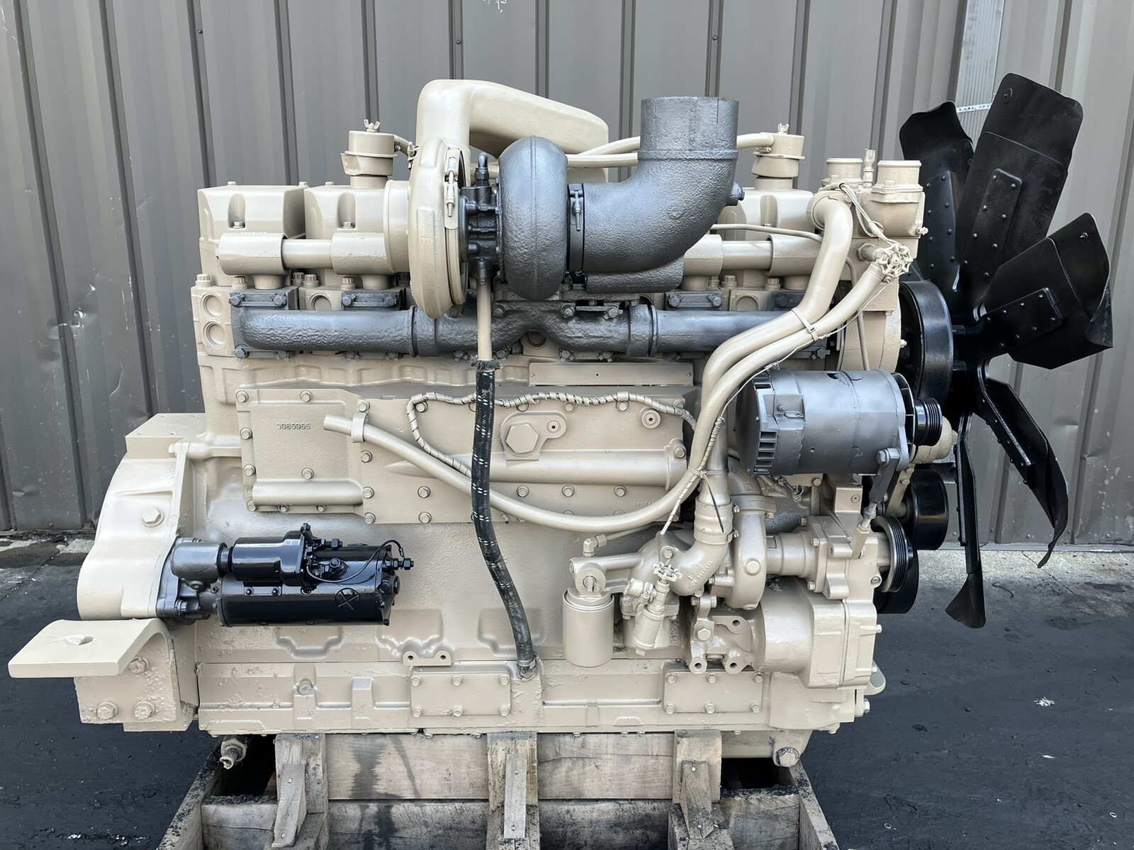 GOVERNMENT SURPLUS CUMMINS KT 19 MECHANICAL DIESEL ENGINE | eBay
